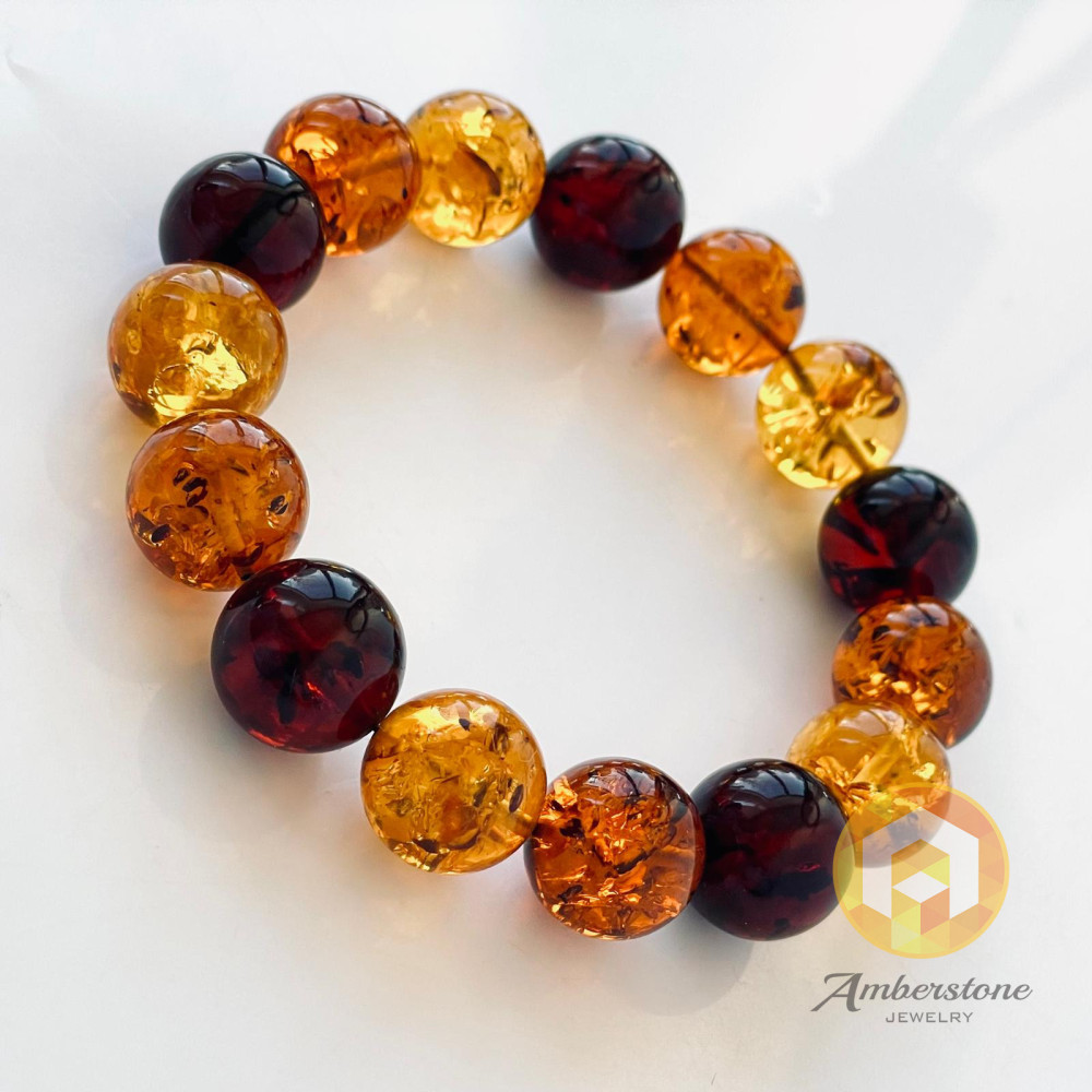 Amber Bracelets| Amber bangle | Natural Baltic Amber Bracelets