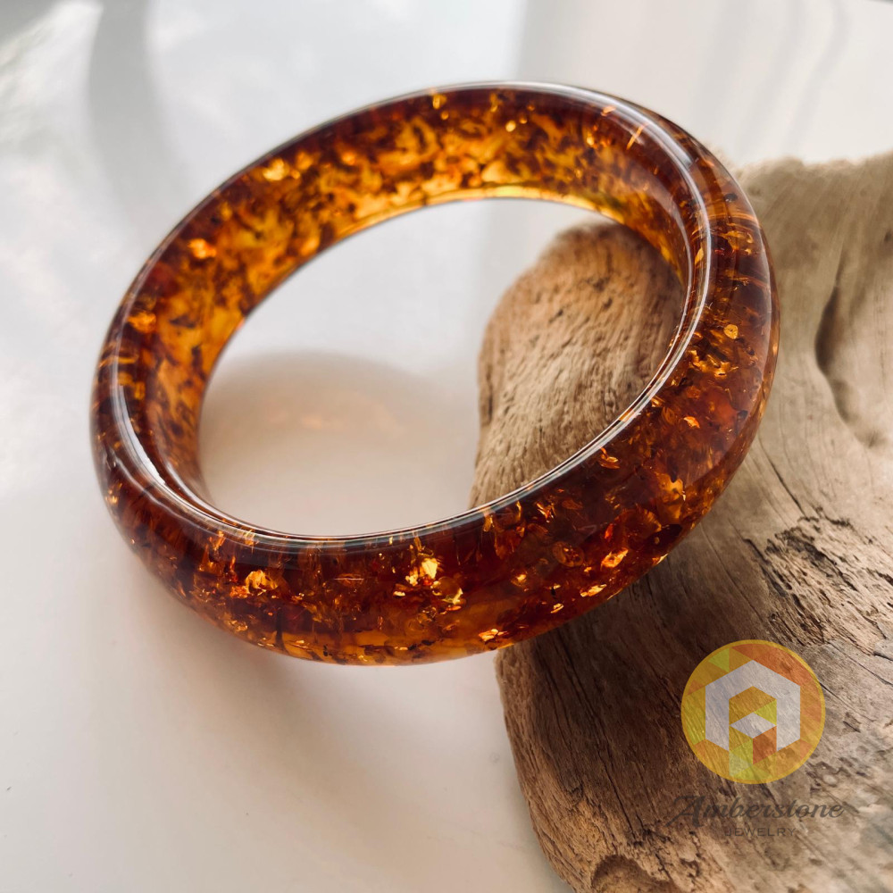 Amber Bracelets| Amber bangle | Natural Baltic Amber Bracelets