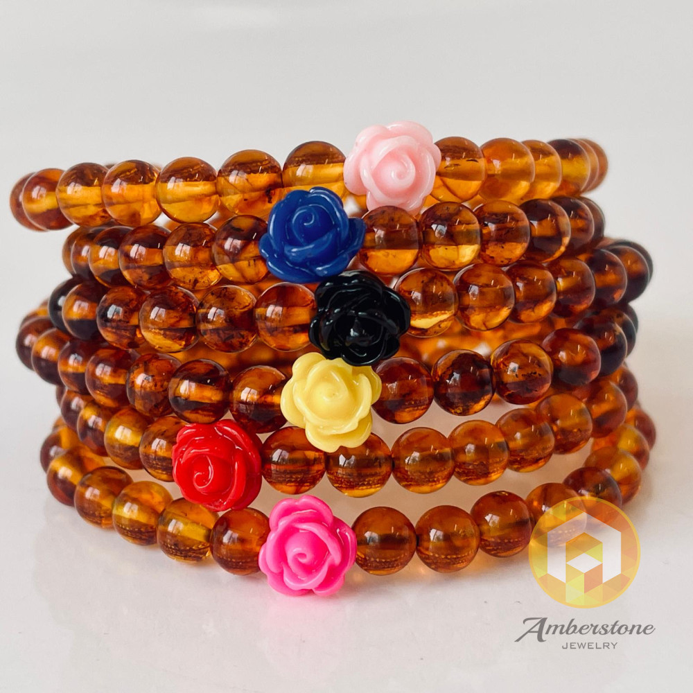 Cognac Amber Bracelet Premium Quality and Authenticity