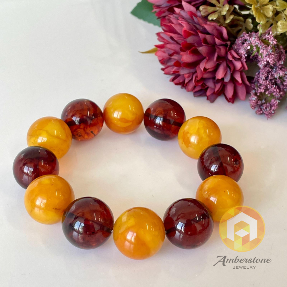 Amber Bracelets| Amber bangle | Natural Baltic Amber Bracelets